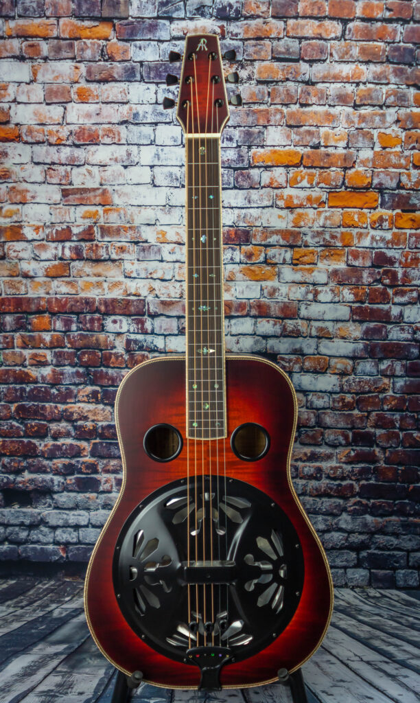 squareneck dobro guitar with binding