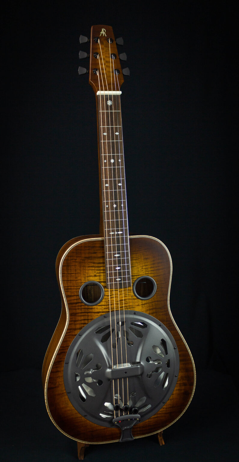squareneck dobro guitar with binding