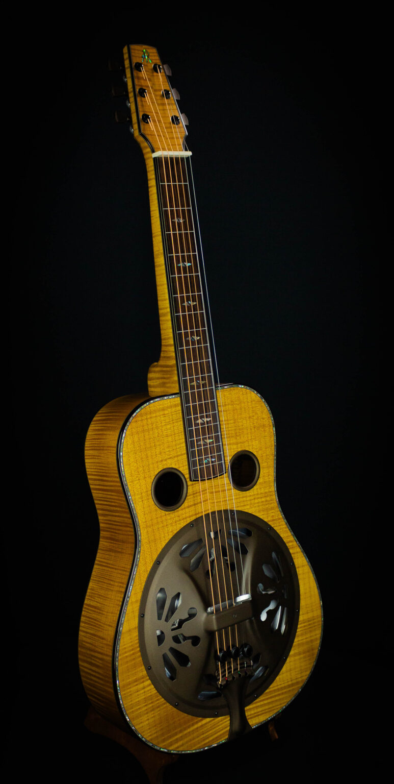 squareneck dobro guitar with binding